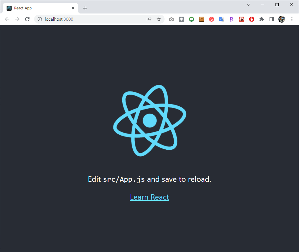 1강 Create React App으로 리액트 프로젝트 시작하기 · Dukhyun Gitbook