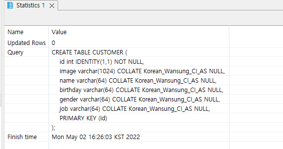 11.1강 사내 MSSQL DB에 고객(Customer) 테이블 구축 및 Express와 연동하기 · Dukhyun Gitbook